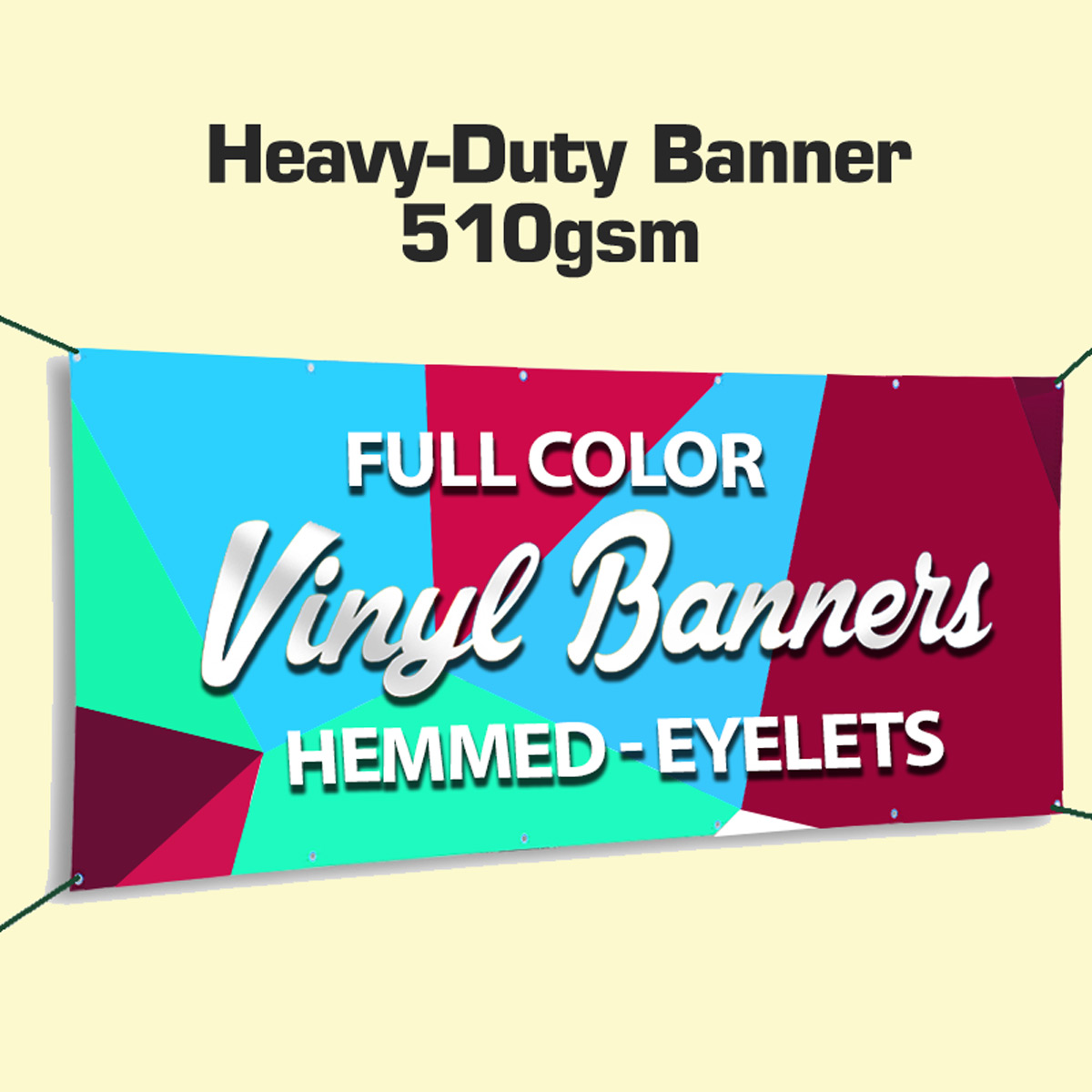 Heavy Duty Banner 510gsm - Lotus Sign & Print