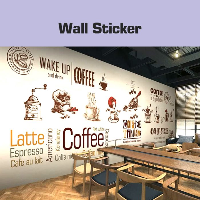 Printed Wall Stickers - Business Wall Decal | Lotus Sign & Print