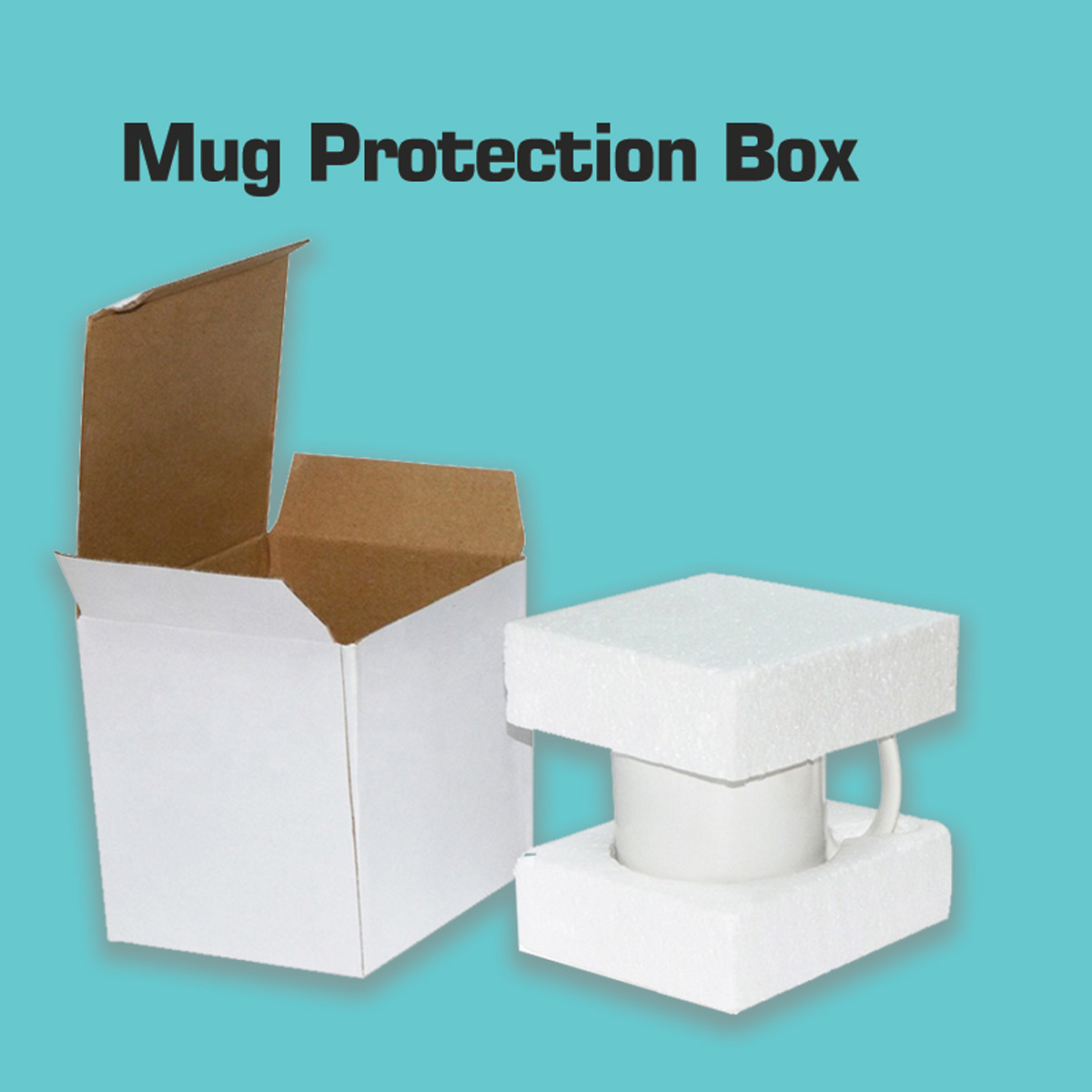 Mug Protection Box - Lotus Sign & Print