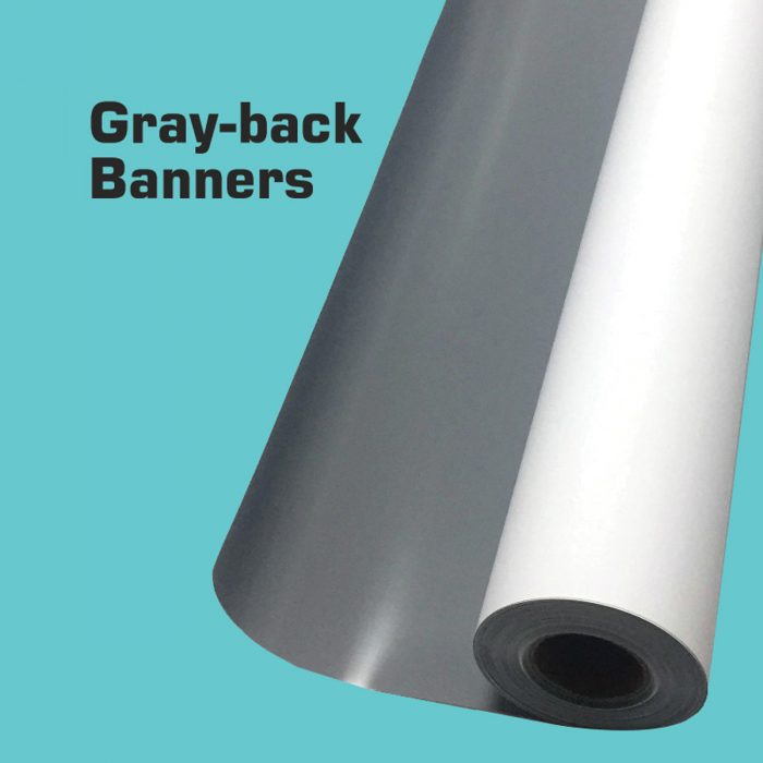 Gray-back Banner - Lotus Sign & Print