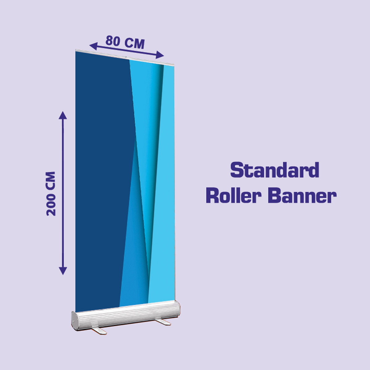Standard Roller Banner 80x200 - Lotus Sign & Print